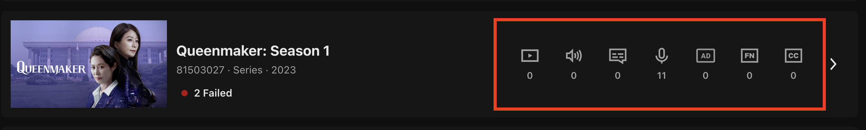 Asset QC - Fulfillment Arbitration Manager Dashboard Overview – Netflix ...