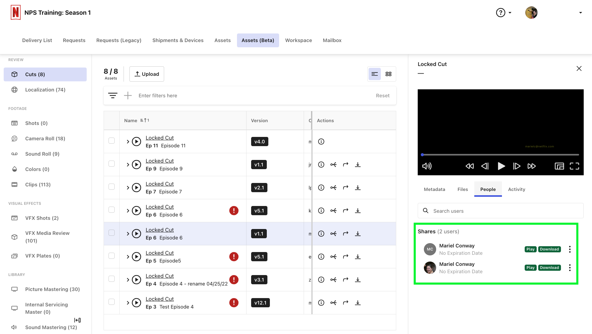 Content Hub - Asset Metadata – Netflix | Partner Help Center